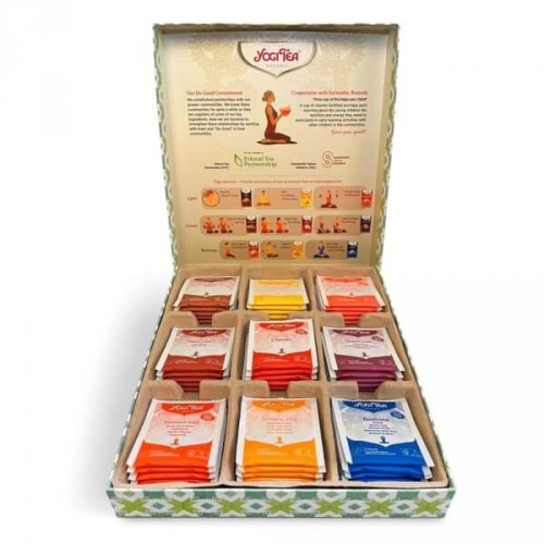 Herbata Yogi Tea Selection Box Zestaw w pudełku Sklep joga-joga.pl