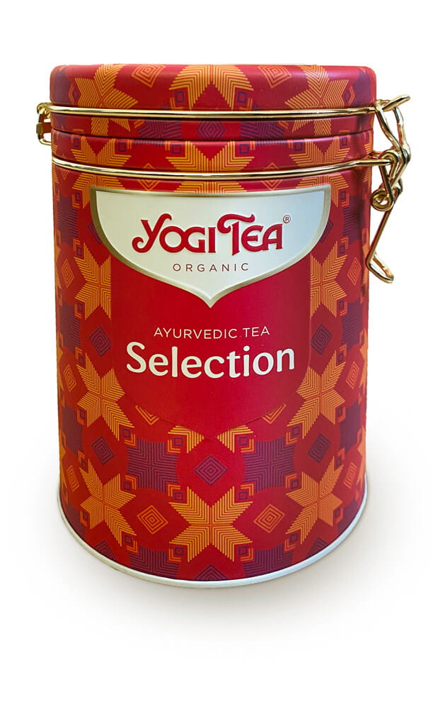 Herbata Yogi Tea Ayurvedic Tea Selection w puszce Sklep joga-joga.pl